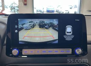 Black Hyundai Kona 2022 in Riga, with an engine capacity of 1.60 L and mileage of 0 thousand km for 17950 €, photo 19 on AUTOMOTO.COM.LV