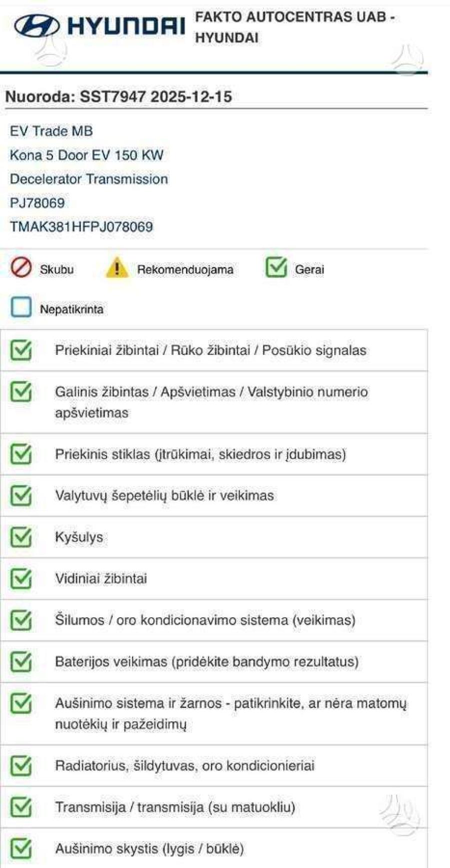 Черный Хендай Кона 2023 в Вильнюс, объемом двигателя 0.00 л и пробегом 45 тыс. км за 17300 €, фото 32 на AUTOMOTO.COM.LV