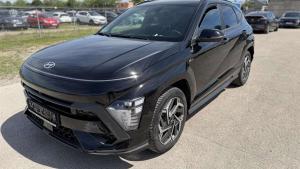 Black Hyundai Kona 2024 in Siauliai, with an engine capacity of 1.58 L and mileage of 41 thousand km for 19400 €, photo 10 on AUTOMOTO.COM.LV