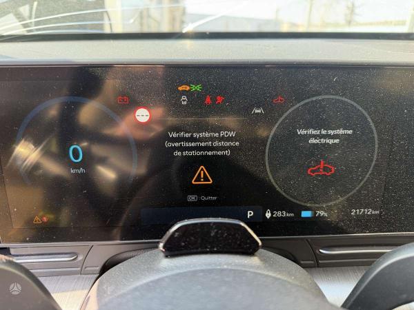 Black Hyundai Kona 2024 in Kaunas, with an engine capacity of 0.00 L and mileage of 20 thousand km for 8200 €, photo 10 on AUTOMOTO.COM.LV