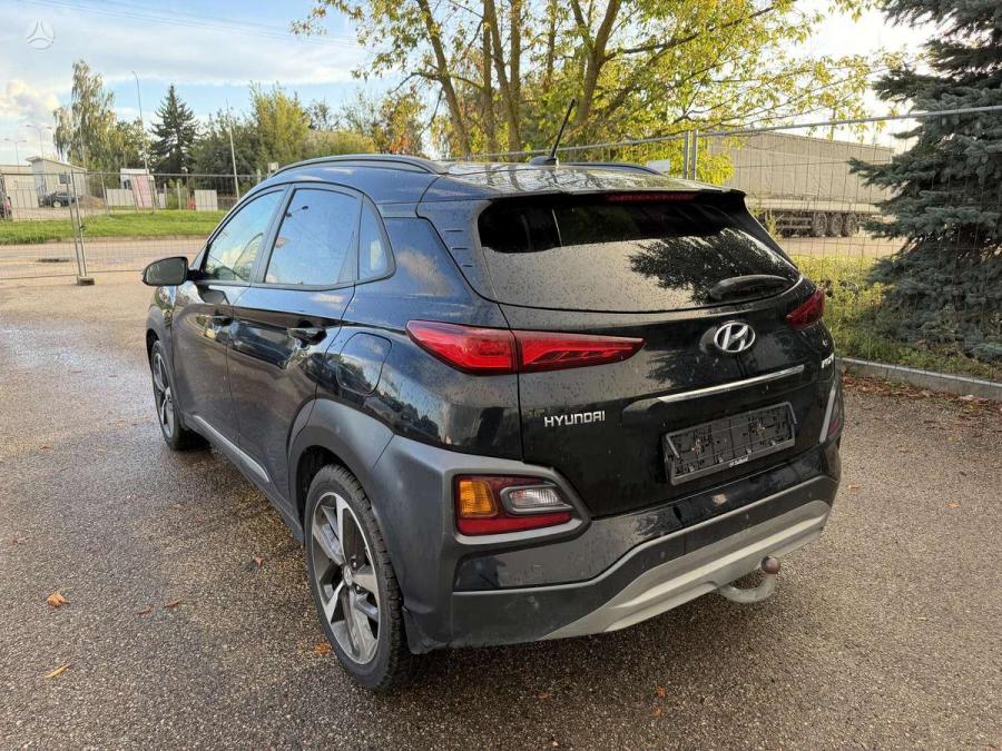 Melns Hyundai Kona 2018 Marijampole, ar dzinēja tilpumu 1.00 L un nobraukumu 216 tūkst. km par 7350 €, foto 7 vietnē AUTOMOTO.COM.LV