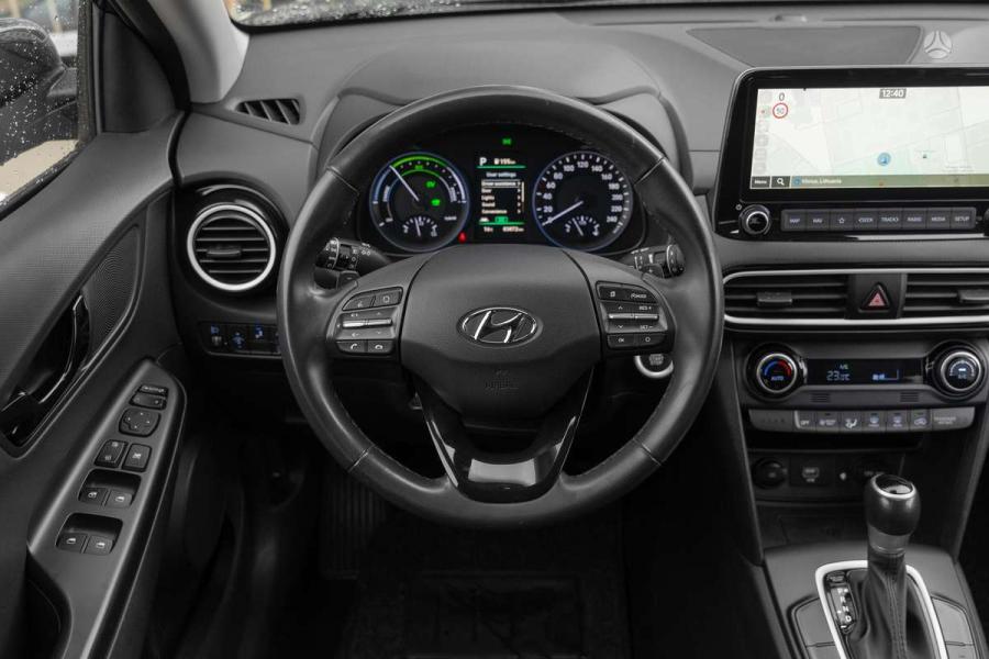Melns Hyundai Kona 2021 Viļņa, ar dzinēja tilpumu 1.60 L un nobraukumu 84 tūkst. km par 15900 €, foto 20 vietnē AUTOMOTO.COM.LV