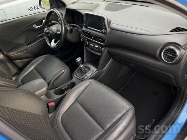 Zils Hyundai Kona 2017 Rīga, ar dzinēja tilpumu 1.00 L un nobraukumu 91 tūkst. km par 11900 €, foto 7 vietnē AUTOMOTO.COM.LV
