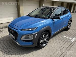 Zils Hyundai Kona 2017 Rīga, ar dzinēja tilpumu 1.00 L un nobraukumu 91 tūkst. km par 11600 €, foto 1 vietnē AUTOMOTO.COM.LV