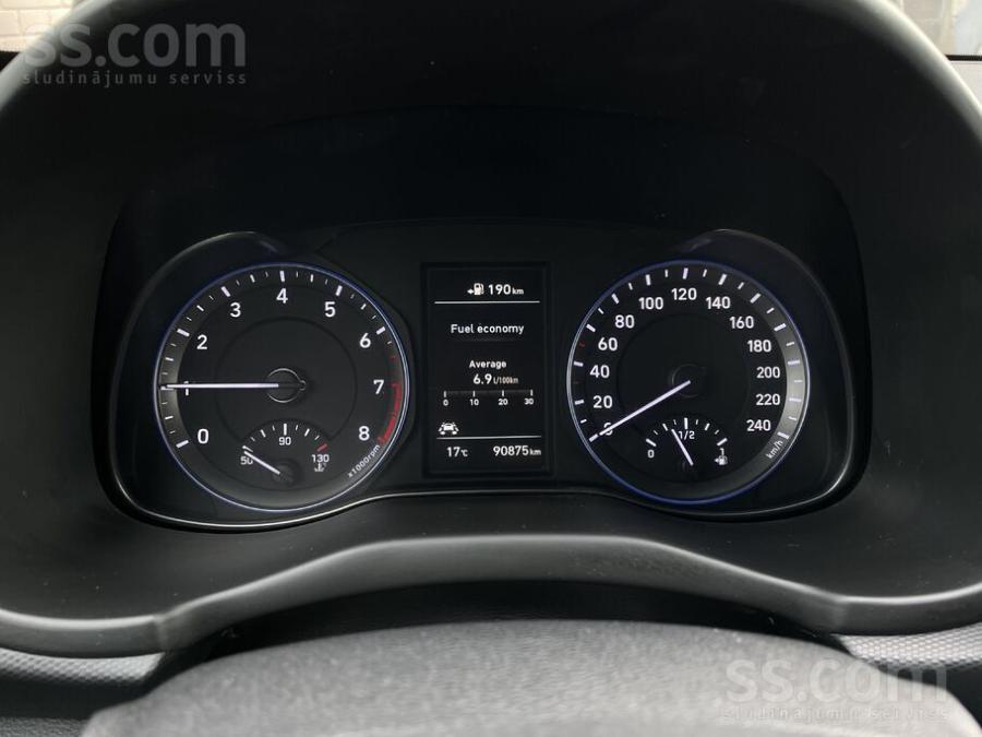 Zils Hyundai Kona 2017 Rīga, ar dzinēja tilpumu 1.00 L un nobraukumu 91 tūkst. km par 11600 €, foto 15 vietnē AUTOMOTO.COM.LV