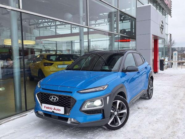 Zils Hyundai Kona 2018 Viļņa, ar dzinēja tilpumu 1.59 L un nobraukumu 148 tūkst. km par 13000 €, foto 1 vietnē AUTOMOTO.COM.LV