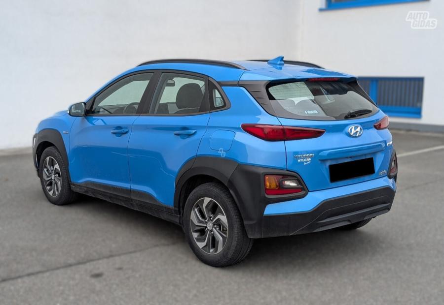 Blue Hyundai Kona 2019 in Panevezys, with an engine capacity of 1.60 L and mileage of 45 thousand km for 15300 €, photo 8 on AUTOMOTO.COM.LV