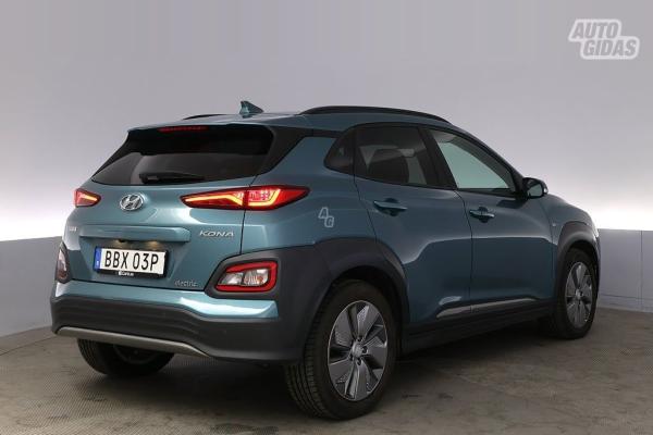 Blue Hyundai Kona 2020 in Kaunas, with an engine capacity of 0.00 L and mileage of 81 thousand km for 21445 €, photo 5 on AUTOMOTO.COM.LV