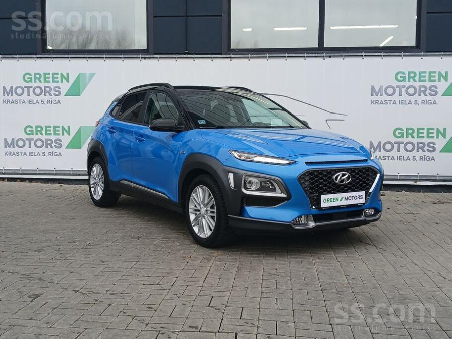 Zils Hyundai Kona 2020 Rīga, ar dzinēja tilpumu 1.60 L un nobraukumu 25 tūkst. km par 20500 €, foto 4 vietnē AUTOMOTO.COM.LV