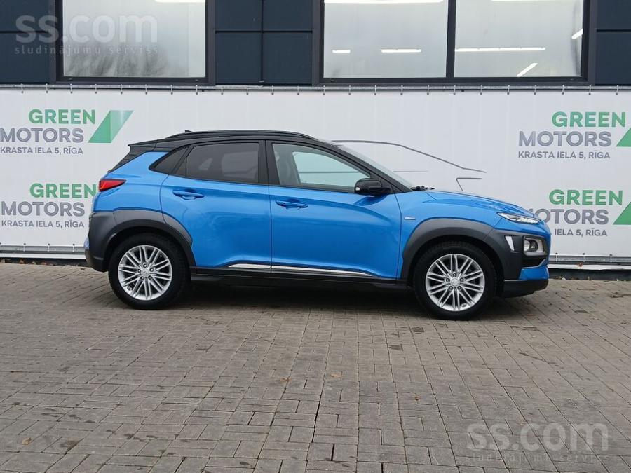 Zils Hyundai Kona 2020 Rīga, ar dzinēja tilpumu 1.60 L un nobraukumu 25 tūkst. km par 20500 €, foto 6 vietnē AUTOMOTO.COM.LV