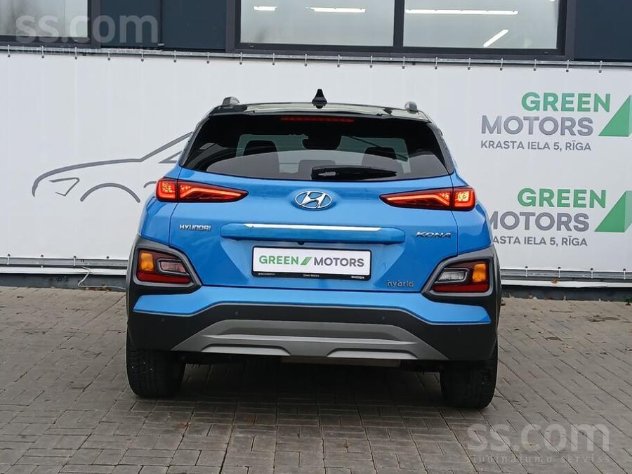 Zils Hyundai Kona 2020 Rīga, ar dzinēja tilpumu 1.60 L un nobraukumu 25 tūkst. km par 20500 €, foto 8 vietnē AUTOMOTO.COM.LV