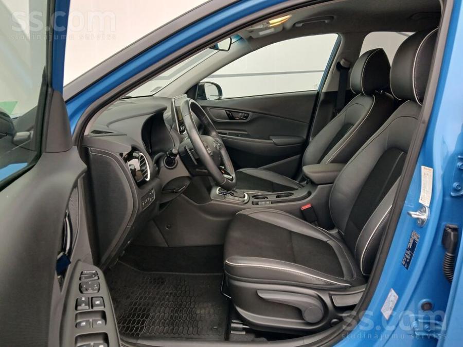 Zils Hyundai Kona 2020 Rīga, ar dzinēja tilpumu 1.60 L un nobraukumu 25 tūkst. km par 20500 €, foto 11 vietnē AUTOMOTO.COM.LV