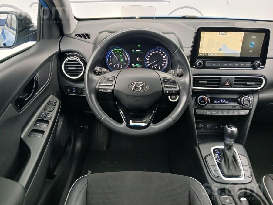 Zils Hyundai Kona 2020 Rīga, ar dzinēja tilpumu 1.60 L un nobraukumu 25 tūkst. km par 20500 €, foto 14 vietnē AUTOMOTO.COM.LV