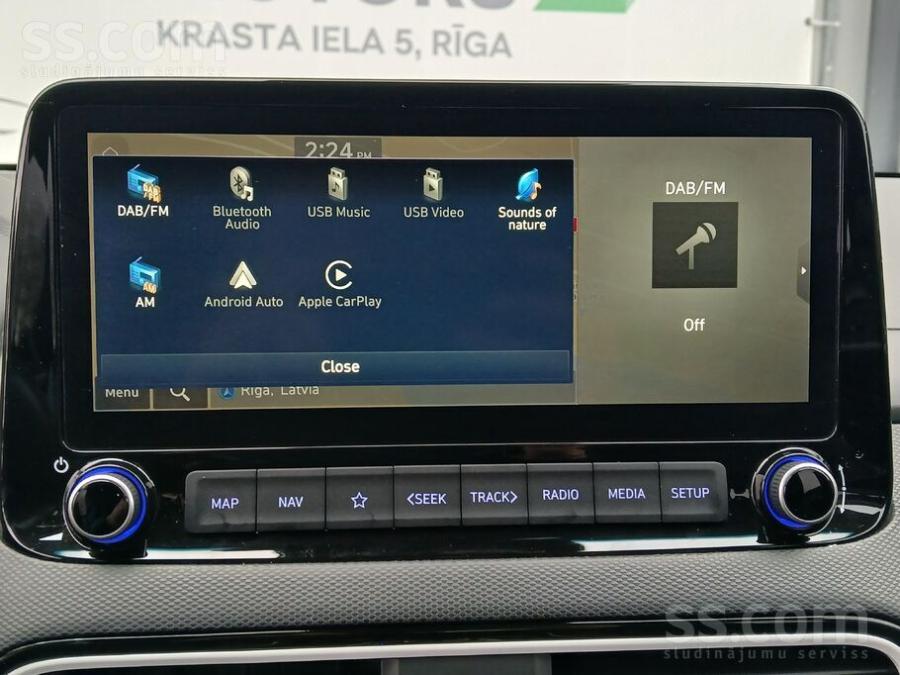 Zils Hyundai Kona 2020 Rīga, ar dzinēja tilpumu 1.60 L un nobraukumu 25 tūkst. km par 20500 €, foto 20 vietnē AUTOMOTO.COM.LV