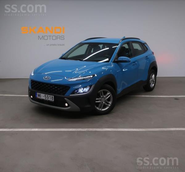 Zils Hyundai Kona 2021 Rīga, ar dzinēja tilpumu 1.00 L un nobraukumu 58 tūkst. km par 18350 €, foto 1 vietnē AUTOMOTO.COM.LV