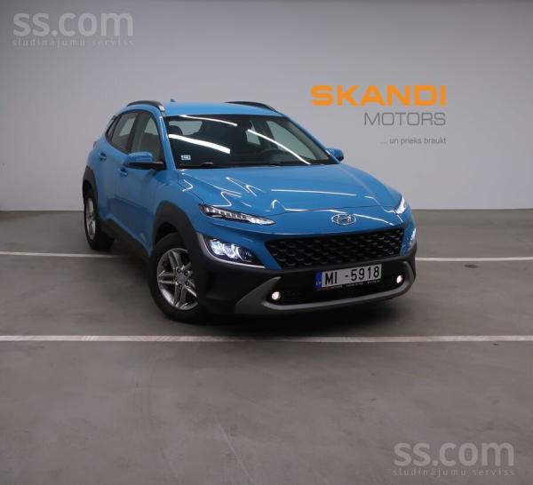 Zils Hyundai Kona 2021 Rīga, ar dzinēja tilpumu 1.00 L un nobraukumu 58 tūkst. km par 18350 €, foto 3 vietnē AUTOMOTO.COM.LV