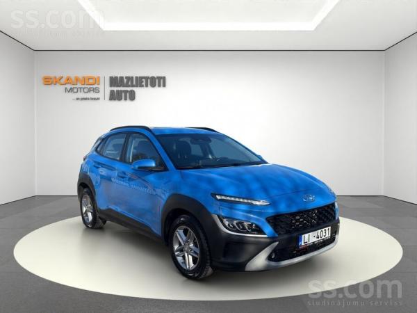 Синий Хендай Кона 2021 в Рига, объемом двигателя 1.00 л и пробегом 134 тыс. км за 12790 €, фото 8 на AUTOMOTO.COM.LV