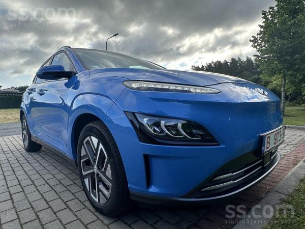 Zils Hyundai Kona 2021 Rīga, ar dzinēja tilpumu 0.00 L un nobraukumu 34 tūkst. km par 17800 €, foto 3 vietnē AUTOMOTO.COM.LV