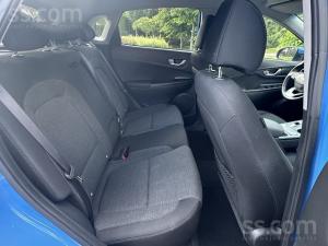 Blue Hyundai Kona 2021 in Riga, with an engine capacity of 0.00 L and mileage of 34 thousand km for 17800 €, photo 20 on AUTOMOTO.COM.LV