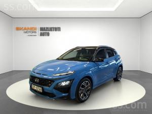Синий Хендай Кона 2021 в Рига, объемом двигателя 1.60 л и пробегом 138 тыс. км за 15990 €, фото  на AUTOMOTO.COM.LV