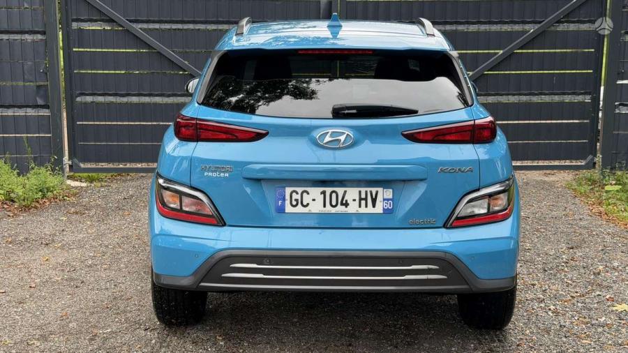 Zils Hyundai Kona 2021 Jonava, ar dzinēja tilpumu 0.00 L un nobraukumu 76 tūkst. km par 9650 €, foto 11 vietnē AUTOMOTO.COM.LV