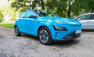 Zils Hyundai Kona 2022 Rīga, ar dzinēja tilpumu 0.00 L un nobraukumu 52 tūkst. km par 22500 €, foto 2 vietnē AUTOMOTO.COM.LV