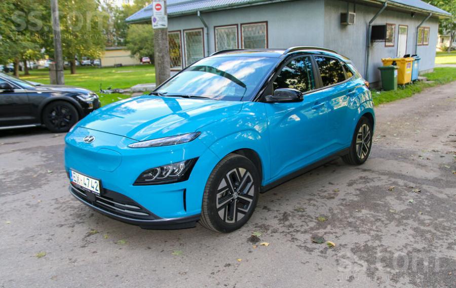 Zils Hyundai Kona 2022 Rīga, ar dzinēja tilpumu 0.00 L un nobraukumu 52 tūkst. km par 22500 €, foto 4 vietnē AUTOMOTO.COM.LV