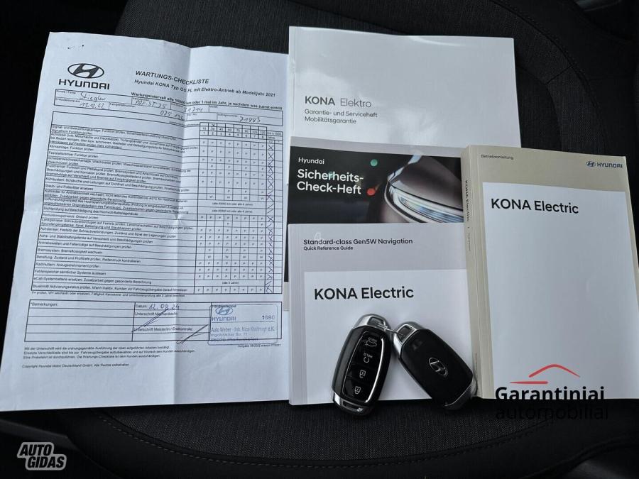 Blue Hyundai Kona 2022 in Avizieniai, with an engine capacity of 42.00 L and mileage of 48 thousand km for 16500 €, photo 32 on AUTOMOTO.COM.LV