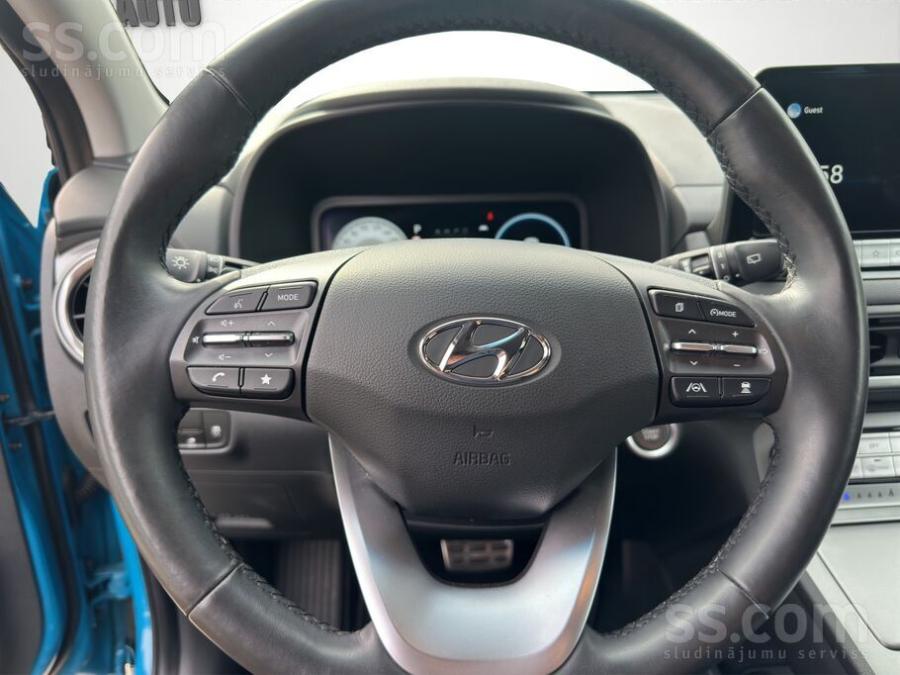 Zils Hyundai Kona 2022 Rīga, ar dzinēja tilpumu 1.60 L un nobraukumu 40 tūkst. km par 18990 €, foto 11 vietnē AUTOMOTO.COM.LV