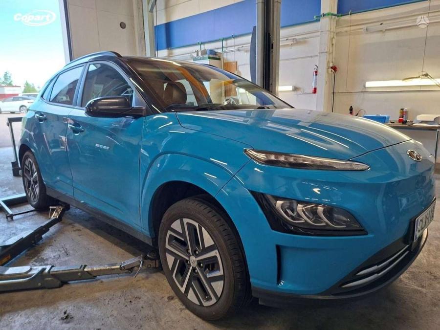 Синий Хендай Кона 2022 в Утена, объемом двигателя 0.00 л и пробегом 110 тыс. км за 12500 €, фото 1 на AUTOMOTO.COM.LV