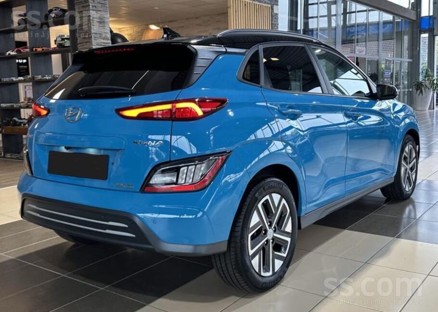 Zils Hyundai Kona 2022 Rīga, ar dzinēja tilpumu 1.60 L un nobraukumu 36 tūkst. km par 18150 €, foto 5 vietnē AUTOMOTO.COM.LV