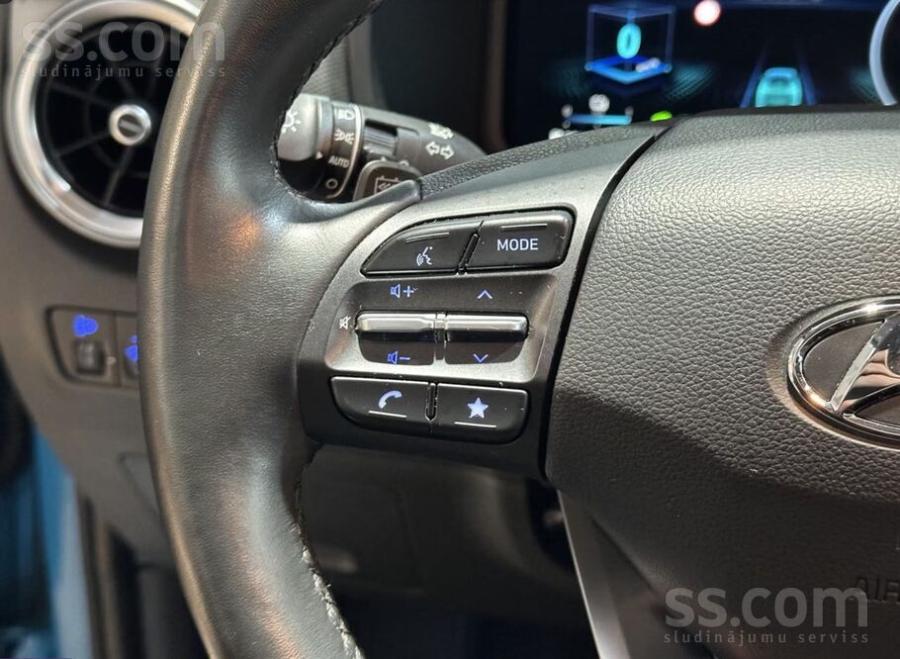 Zils Hyundai Kona 2022 Rīga, ar dzinēja tilpumu 1.60 L un nobraukumu 36 tūkst. km par 18150 €, foto 10 vietnē AUTOMOTO.COM.LV