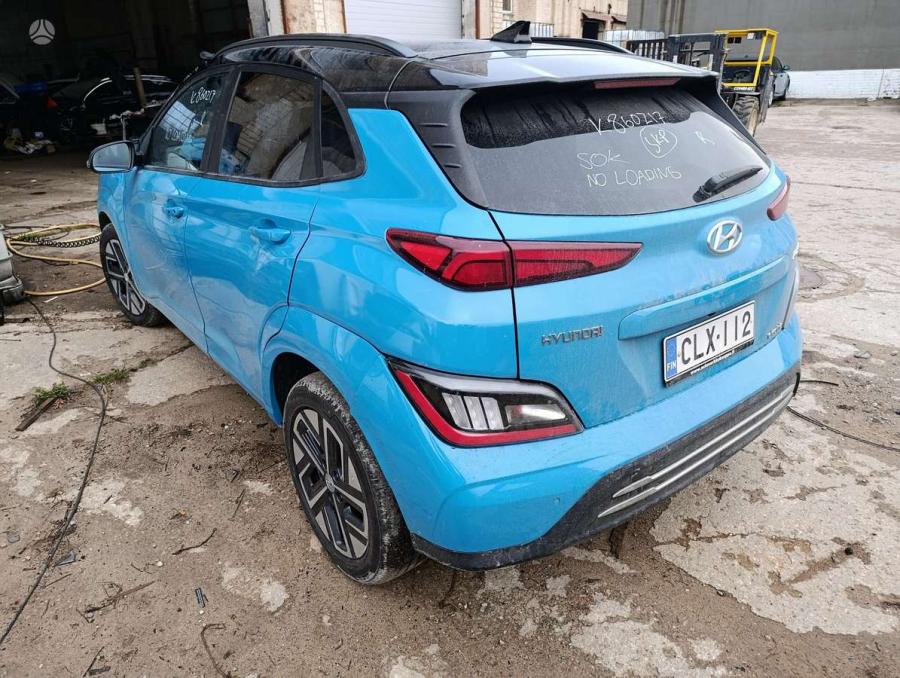 Zils Hyundai Kona 2022 Utena, ar dzinēja tilpumu 0.00 L un nobraukumu 110 tūkst. km par 15500 €, foto 1 vietnē AUTOMOTO.COM.LV