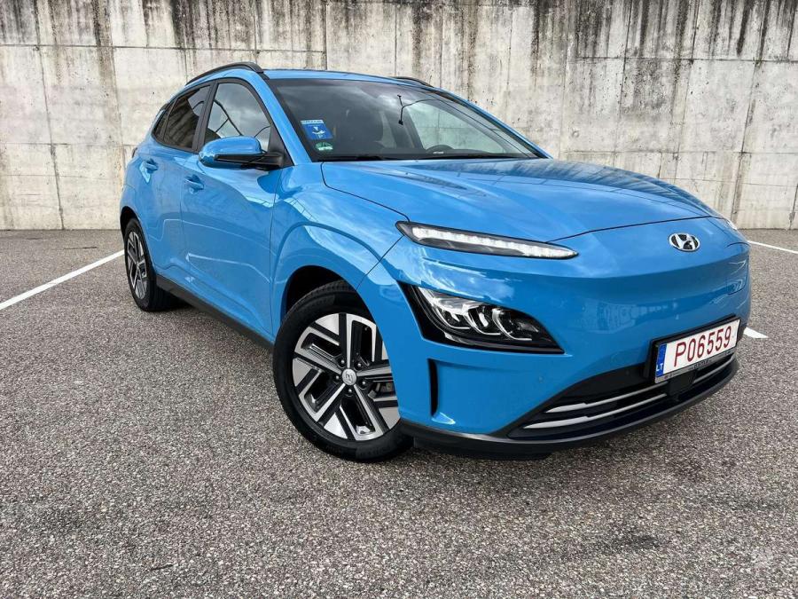 Zils Hyundai Kona 2022 Viļņa, ar dzinēja tilpumu 0.00 L un nobraukumu 41 tūkst. km par 18900 €, foto 4 vietnē AUTOMOTO.COM.LV