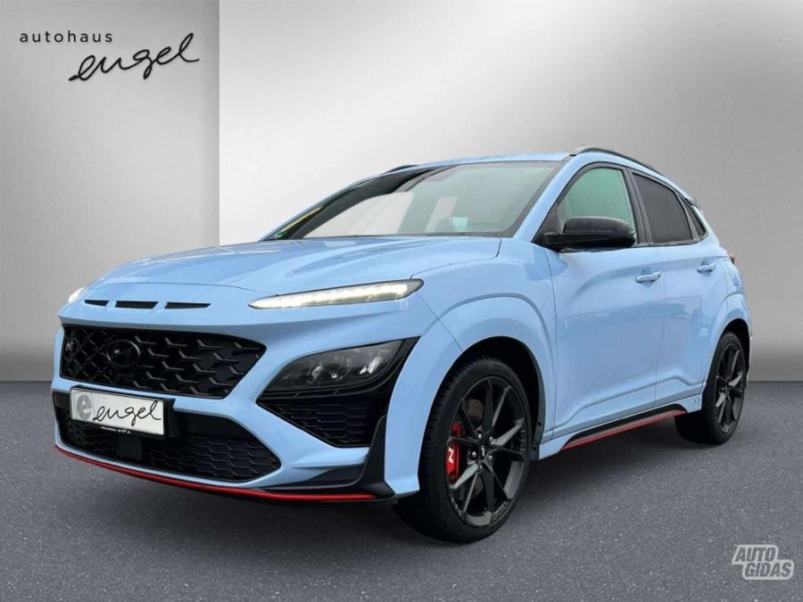 Zils Hyundai Kona 2023 Kauņa, ar dzinēja tilpumu 2.00 L un nobraukumu 48 tūkst. km par 32582 €, foto 1 vietnē AUTOMOTO.COM.LV