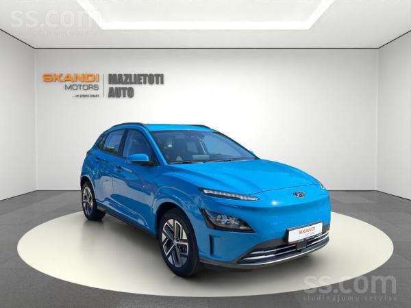 Синий Хендай Кона 2023 в Рига, объемом двигателя 0.00 л и пробегом 16 тыс. км за 20990 €, фото 8 на AUTOMOTO.COM.LV