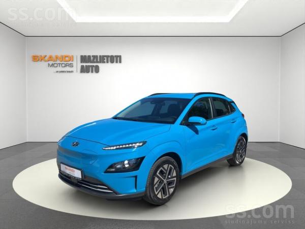 Синий Хендай Кона 2023 в Рига, объемом двигателя 0.00 л и пробегом 22 тыс. км за 20990 €, фото 1 на AUTOMOTO.COM.LV