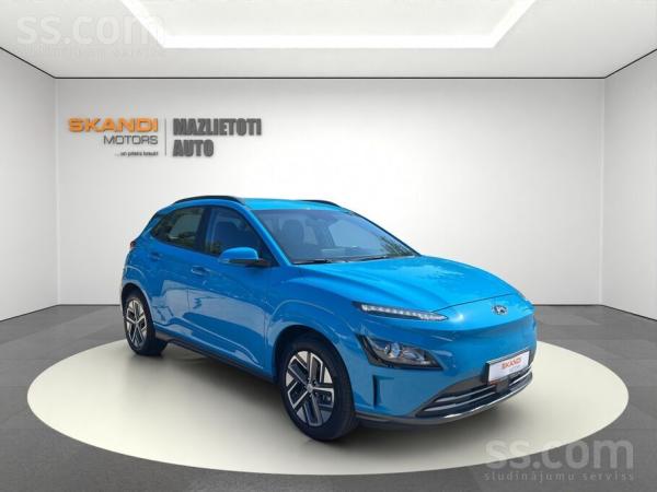 Синий Хендай Кона 2023 в Рига, объемом двигателя 0.00 л и пробегом 22 тыс. км за 20990 €, фото 8 на AUTOMOTO.COM.LV