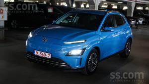 Zils Hyundai Kona 2021 Rīga, ar dzinēja tilpumu 0.00 L un nobraukumu 129 tūkst. km par 21950 €, foto  vietnē AUTOMOTO.COM.LV