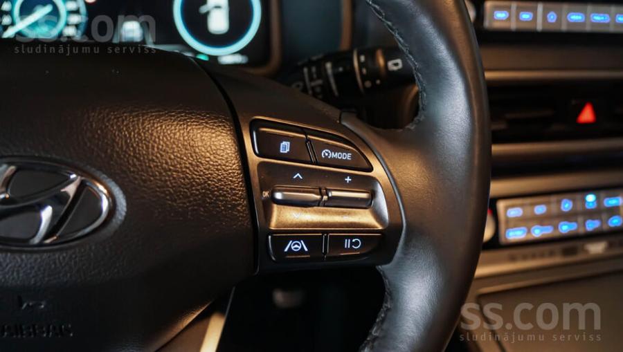 Zils Hyundai Kona 2021 Rīga, ar dzinēja tilpumu 0.00 L un nobraukumu 129 tūkst. km par 21950 €, foto 15 vietnē AUTOMOTO.COM.LV