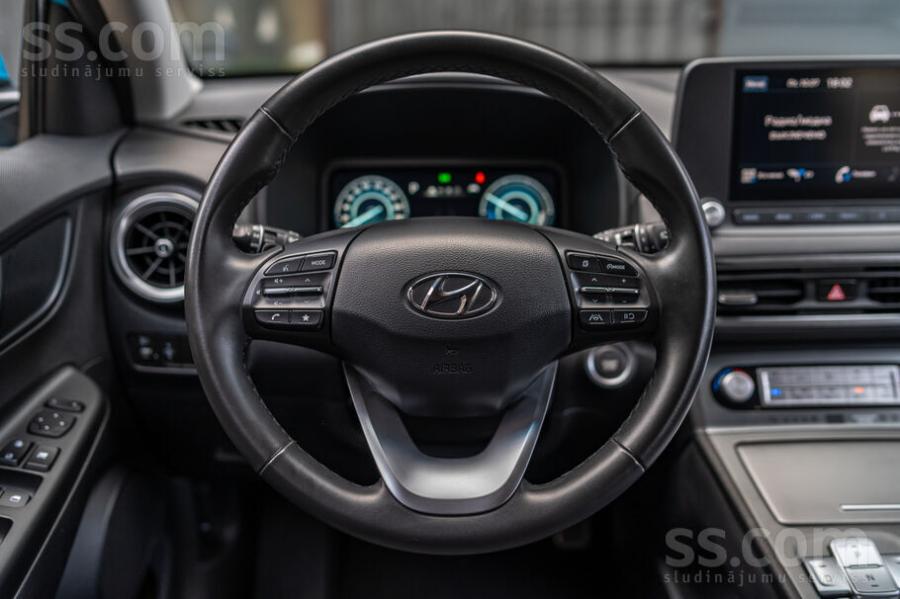 Zils Hyundai Kona 2021 Rīga, ar dzinēja tilpumu 0.00 L un nobraukumu 45 tūkst. km par 19500 €, foto 25 vietnē AUTOMOTO.COM.LV