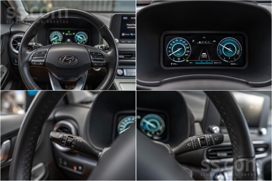 Zils Hyundai Kona 2021 Rīga, ar dzinēja tilpumu 0.00 L un nobraukumu 45 tūkst. km par 19500 €, foto 30 vietnē AUTOMOTO.COM.LV