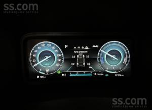 Blue Hyundai Kona 2022 in Riga, with an engine capacity of 1.00 L and mileage of 32 thousand km for 18450 €, photo 9 on AUTOMOTO.COM.LV