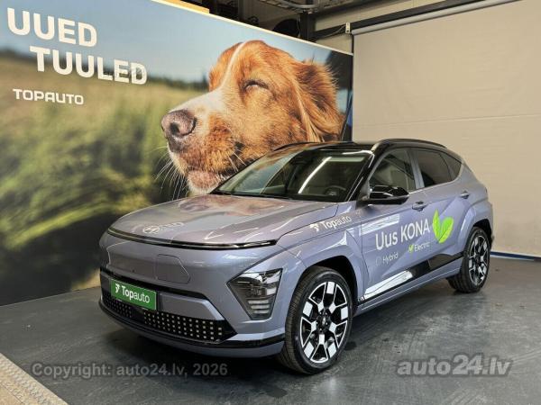 Zils Hyundai Kona 2023 Tallina, ar dzinēja tilpumu 0.00 L un nobraukumu 30 tūkst. km par 39200 €, foto 1 vietnē AUTOMOTO.COM.LV