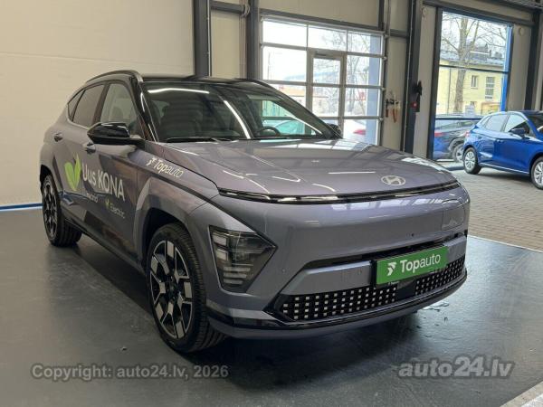 Zils Hyundai Kona 2023 Tallina, ar dzinēja tilpumu 0.00 L un nobraukumu 30 tūkst. km par 39200 €, foto 2 vietnē AUTOMOTO.COM.LV