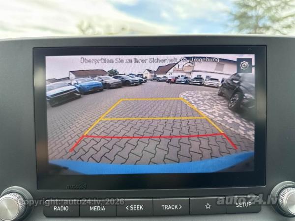Blue Hyundai Kona 2023 in Tallinn, with an engine capacity of 0.00 L and mileage of 45 thousand km for 24900 €, photo 8 on AUTOMOTO.COM.LV