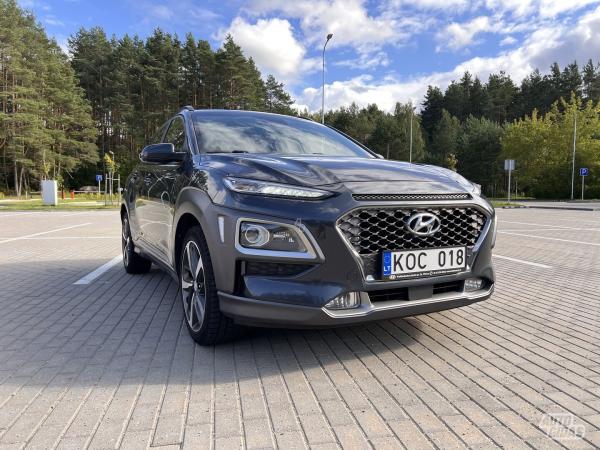 Hyundai Kona 2018 in Vilnius, with an engine capacity of 1.00 L and mileage of 109 thousand km for 9900 €, photo 1 on AUTOMOTO.COM.LV