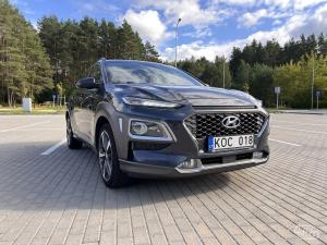 Hyundai Kona 2018 Viļņa, ar dzinēja tilpumu 1.00 L un nobraukumu 109 tūkst. km par 9900 €, foto  vietnē AUTOMOTO.COM.LV