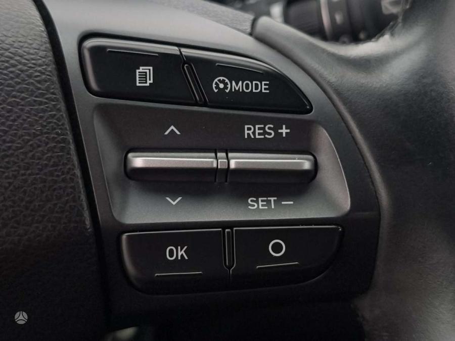 Green Hyundai Kona 2019 in Vilnius, with an engine capacity of 1.00 L and mileage of 80 thousand km for 9999 €, photo 17 on AUTOMOTO.COM.LV