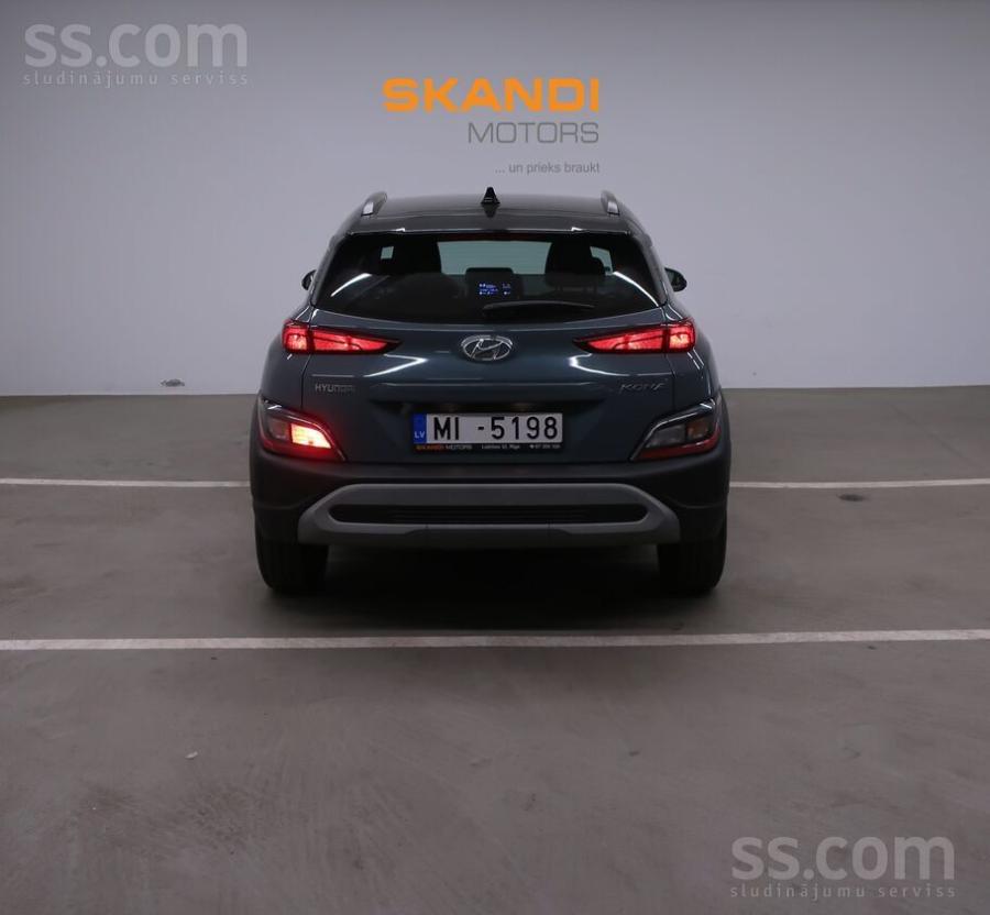 Zaļš Hyundai Kona 2021 Rīga, ar dzinēja tilpumu 1.00 L un nobraukumu 84 tūkst. km par 13690 €, foto 5 vietnē AUTOMOTO.COM.LV